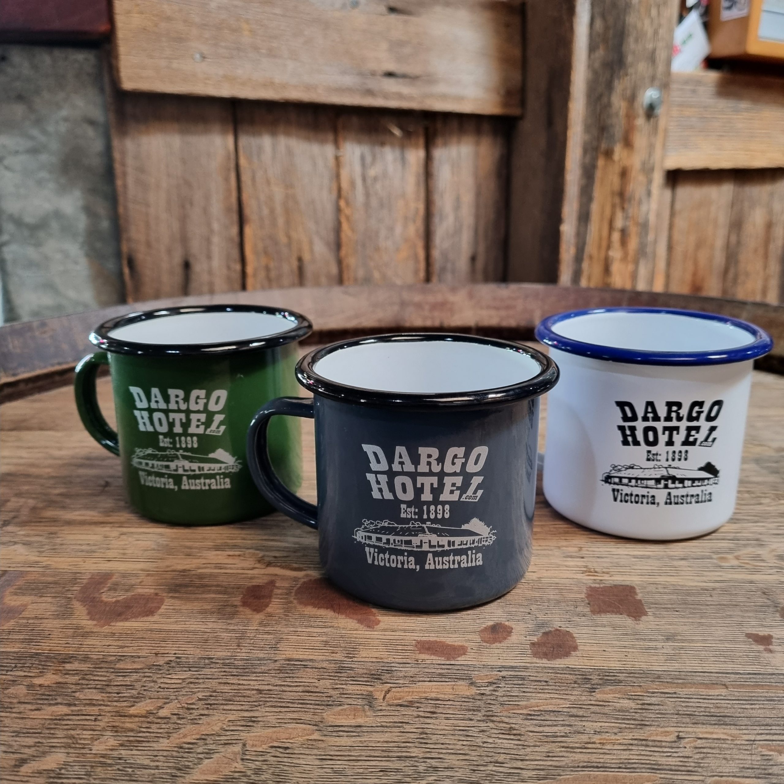 Enamel Mugs - Large - Dargo Hotel