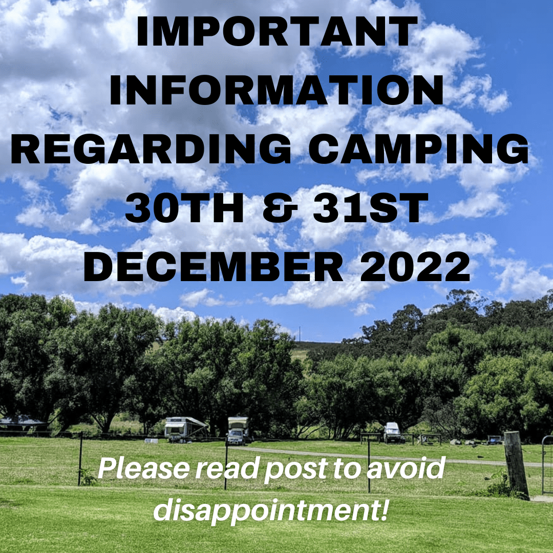 NYE Camping - Dargo Hotel